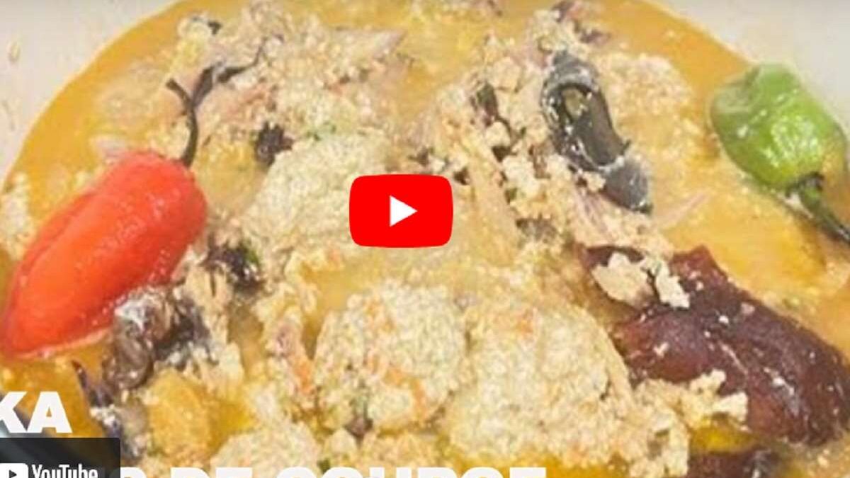 Mbika ou viande hachée aux graines de courge