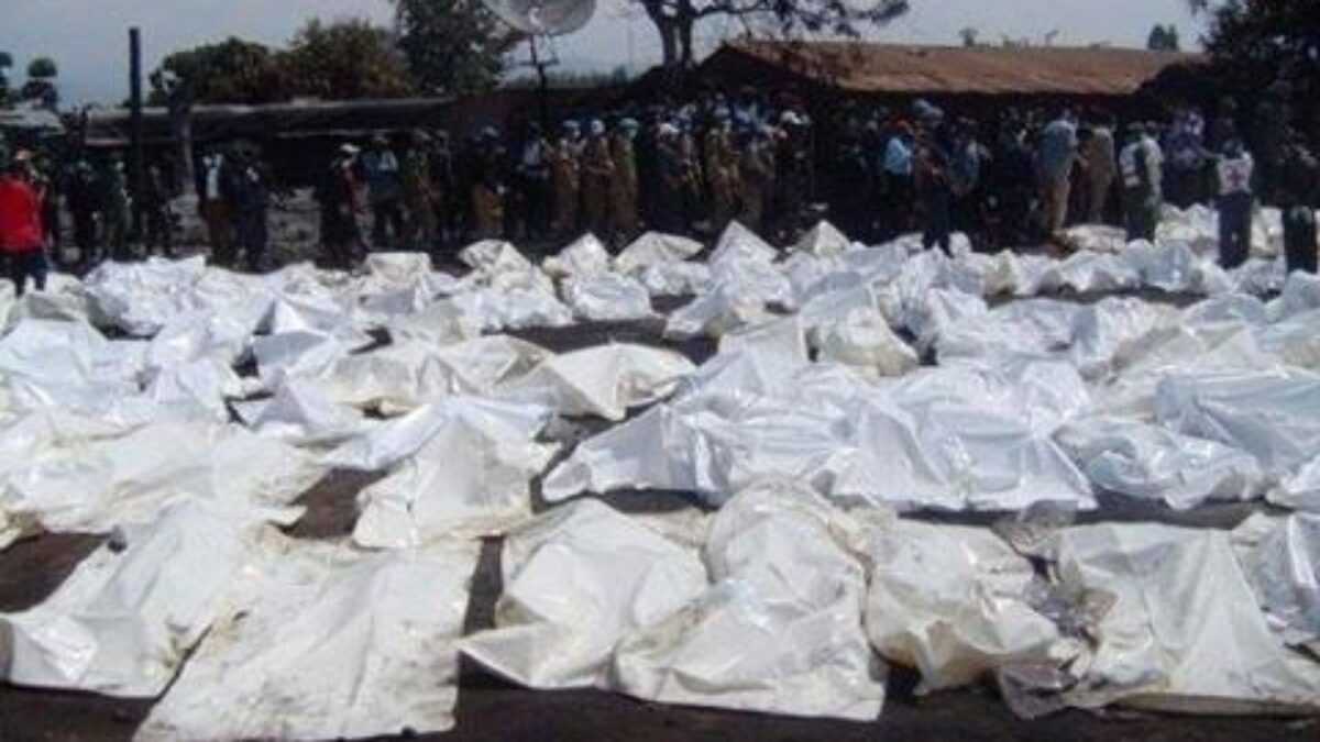 RDC : découverte d'une fosse commune contenant 425 corps