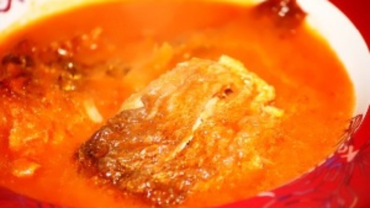 Poisson sauce au djansan