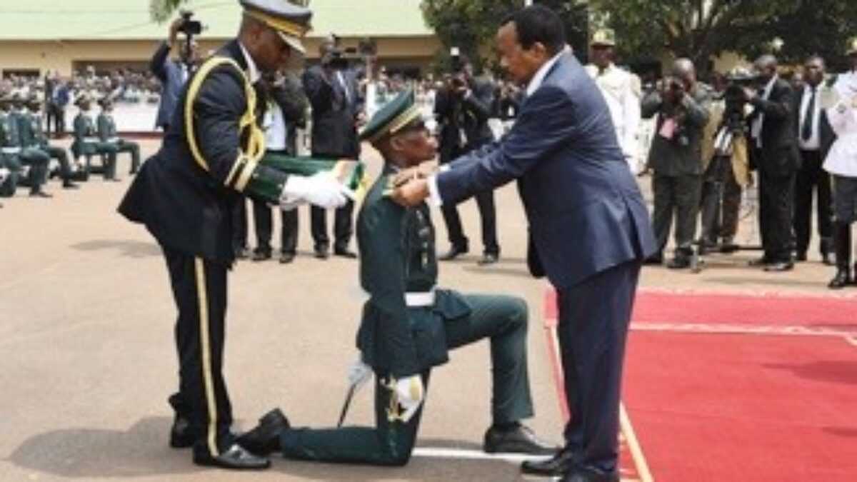 Cameroun : remise des épaulettes à la 36è promotion des élèves ...