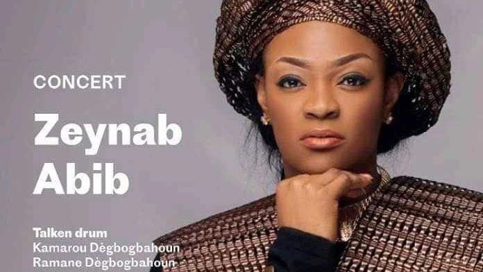 Bénin : Zeynab Habib a tué le public de l'Institut français de Cotonou