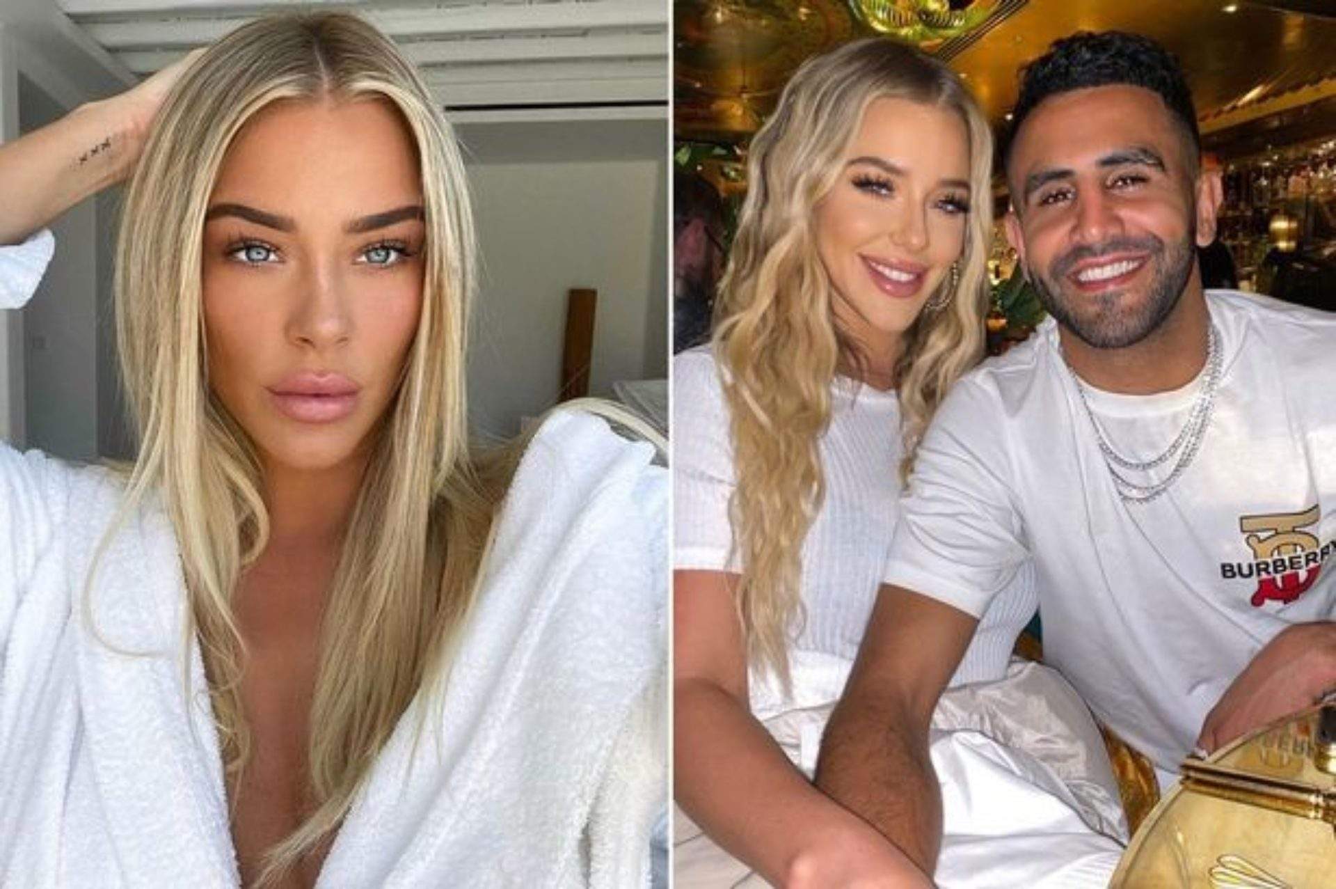 L'Algérien Riyad Mahrez a officialisé sa romance avec la Britannique ...