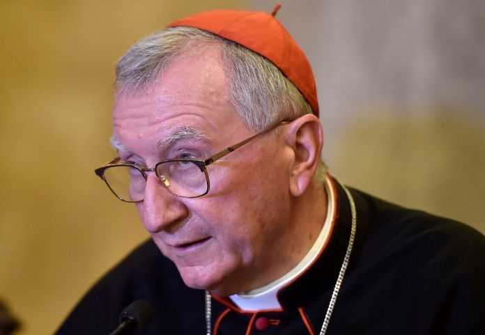 Le Cardinal Pietro Parolin, Secrétaire d’Etat au Vatican, en visite au ...
