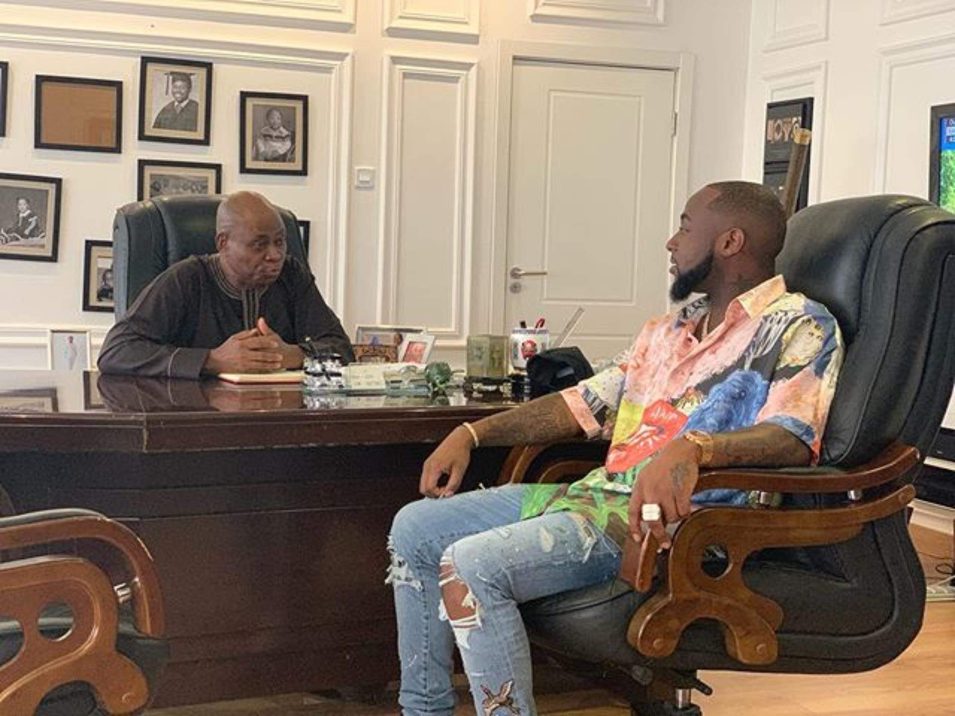 Davido détesté à cause de la richesse de son père