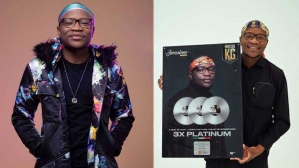 Jerusalema : triple disque de platine pour Master KG en Italie