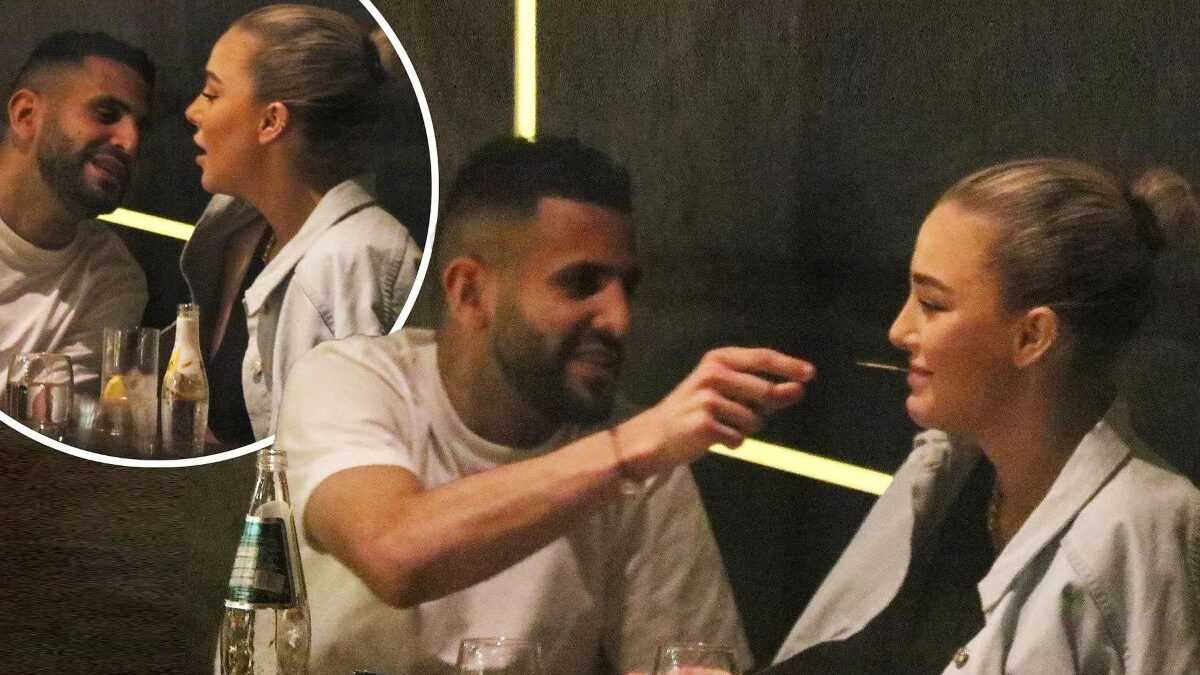 Taylor Ward et Riyad Mahrez à la Manchester "bash"