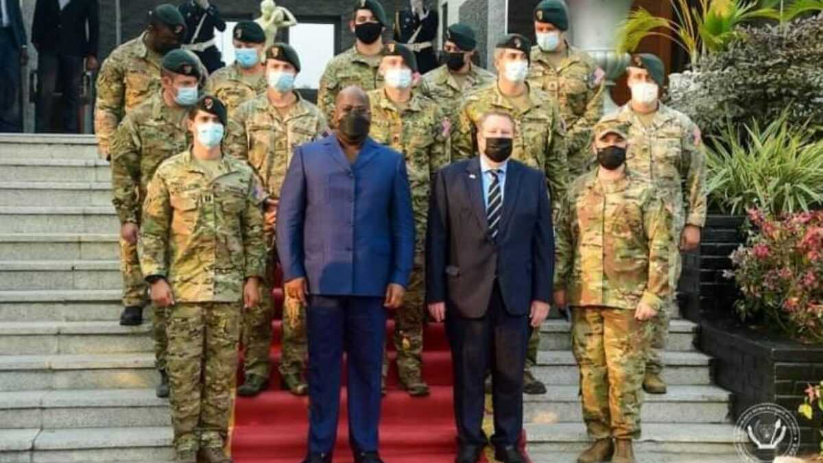 RDC : échange entre Félix Tshisekedi et les forces spéciales ... RDC : échange entre Félix Tshisekedi et les forces spéciales ...