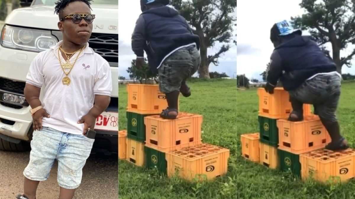 Shatta Bandle rejoint le viral « Crate Challenge