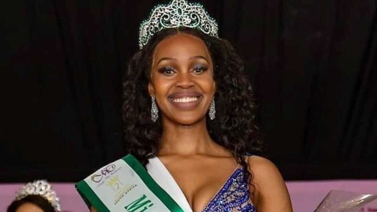 Zipho Sithebe sacrée Miss Eco Afrique du Sud 2021