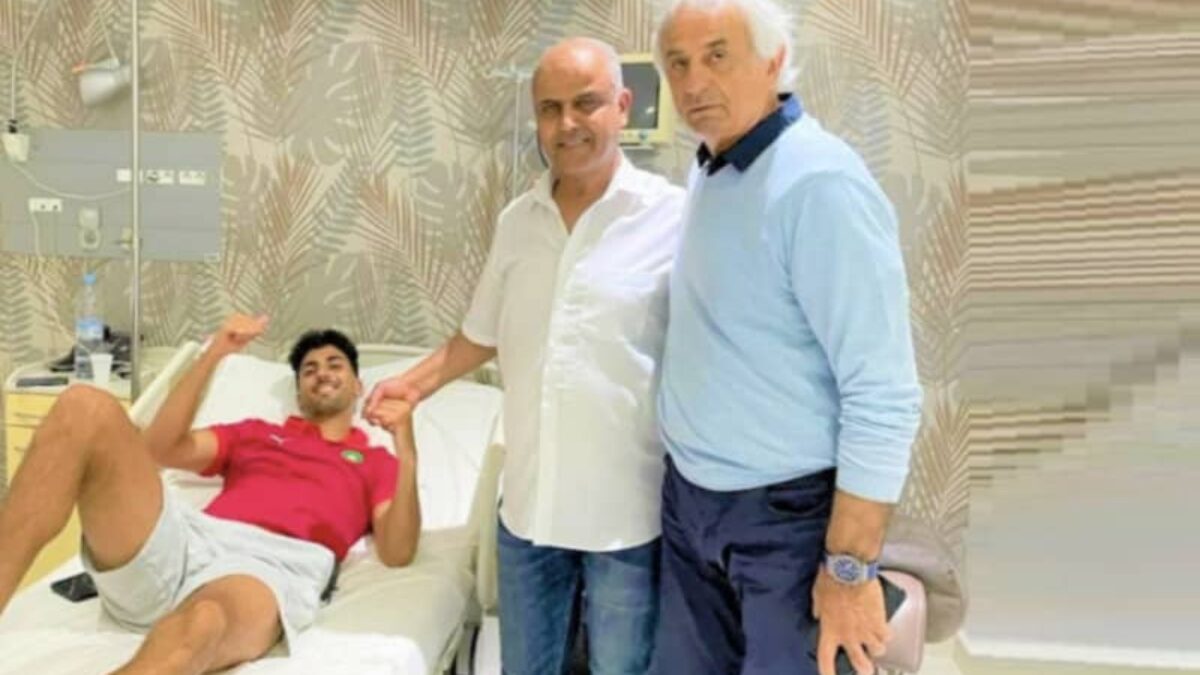 Maroc : Vahid Halilhodzic au chevet d’Aymen Barkok