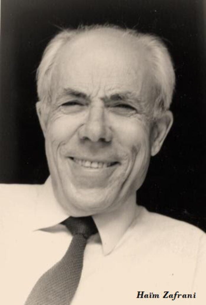 Histoire des juifs du Maroc depuis 2000 ans : l’œuvre de Haïm Zafrani