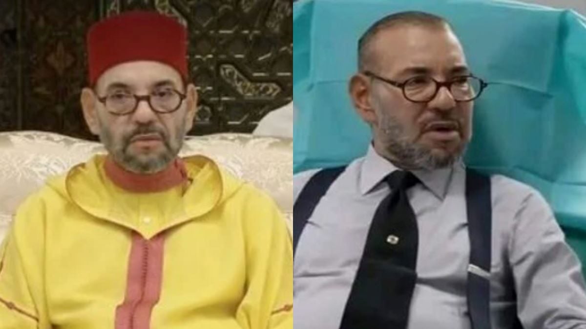 Mohammed VI et son double : l'étonnante transformation physique du ...