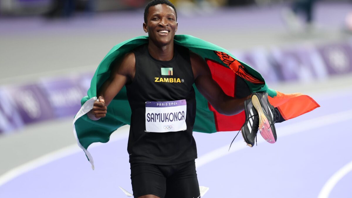 JO 2024 : Muzala Samukonga offre à la Zambie sa première médaille ...
