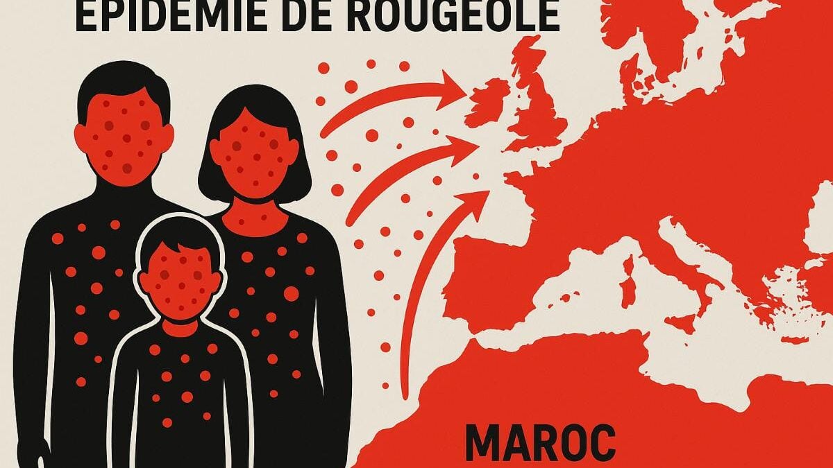 L'Europe sous la pression de la rougeole du Maroc