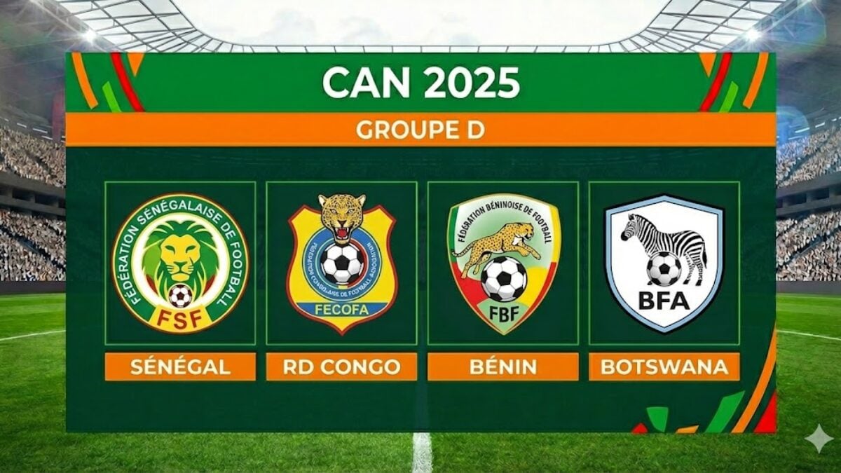 CAN 2025 – Groupe D : Sénégal, RD Congo, Bénin et Botswana, la poule ...